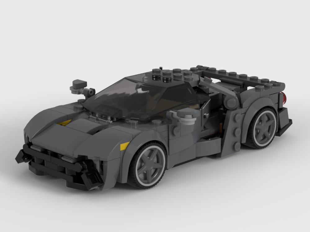 LEGO MOC 76915 Ford GT by average.afol | Rebrickable - Build with LEGO