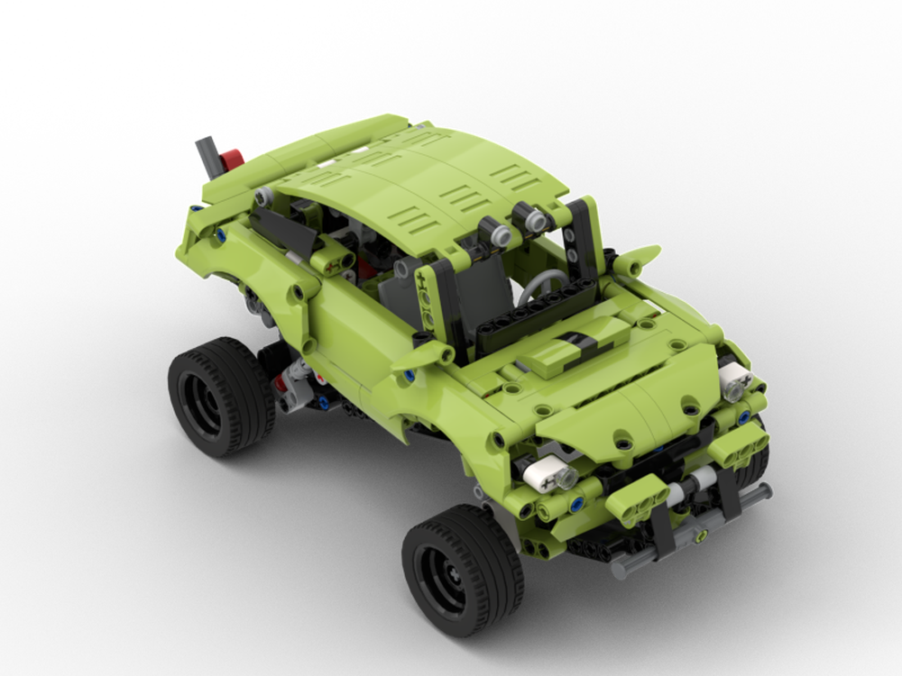 Lego Moc 42138 Baja Buggy By Hoppepe Rebrickable Build With Lego