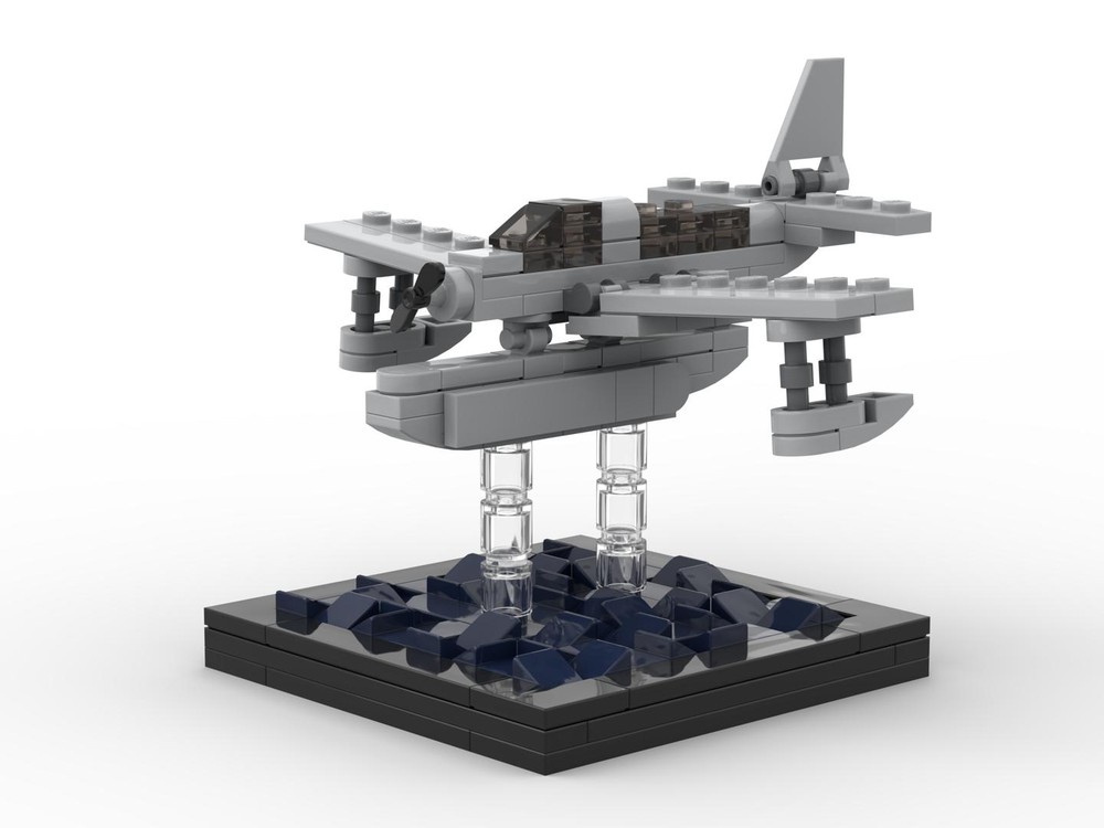 LEGO MOC Vought-Sikorsky OS2U Kingfisher by phreaddee | Rebrickable ...