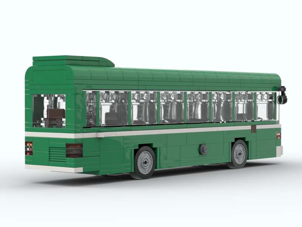 LEGO MOC Leyland National British Single Decker Bus - NBC Green v2 by ...