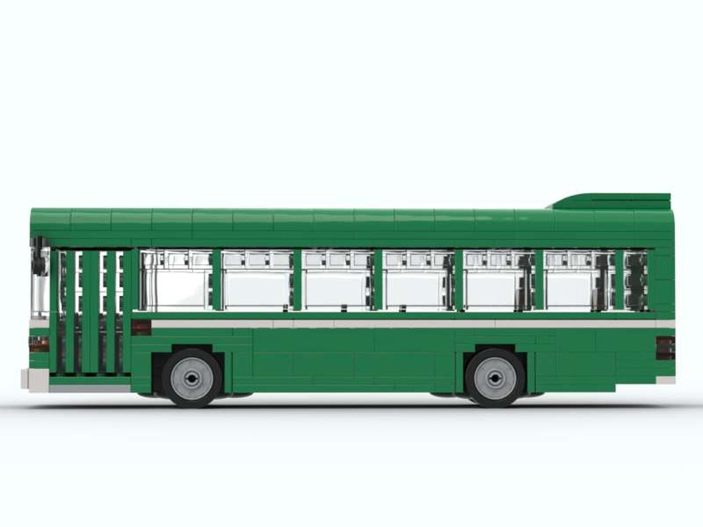 LEGO MOC Leyland National British Single Decker Bus - NBC Green v2 by ...