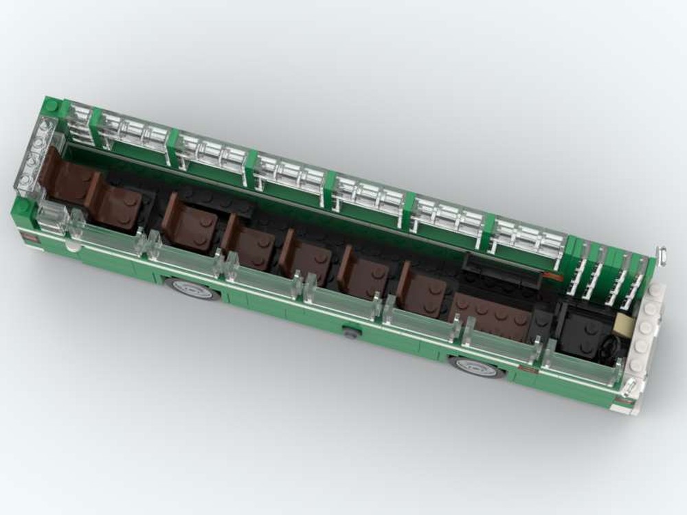 LEGO MOC Leyland National British Single Decker Bus - NBC Green v2 by ...