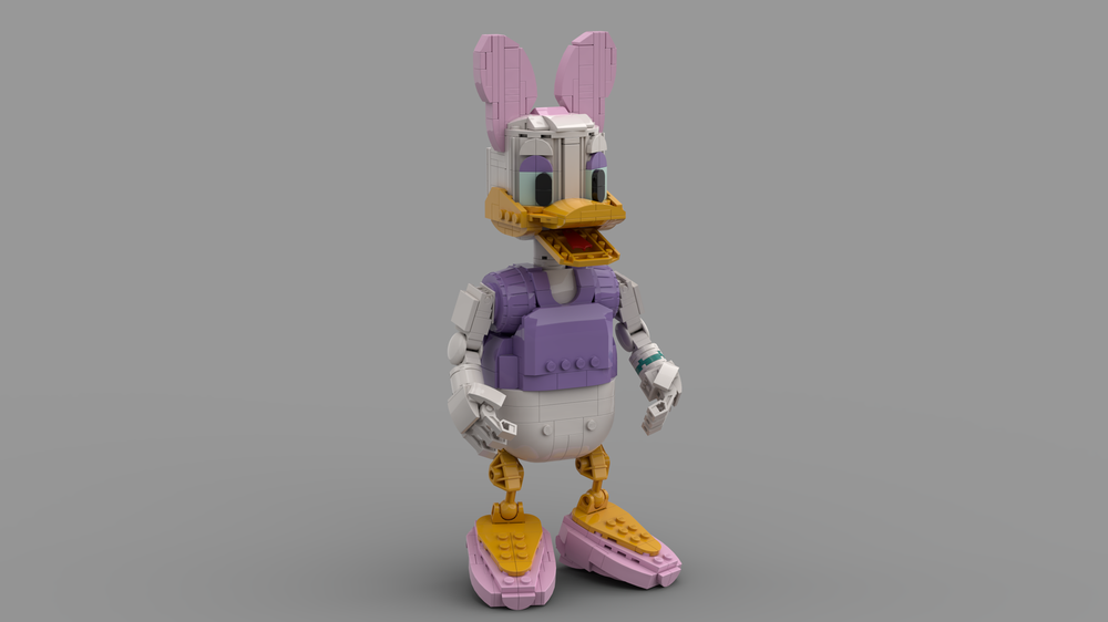 LEGO MOC Daisy Duck by Metz | Rebrickable - Build with LEGO