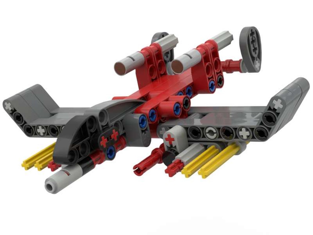 LEGO MOC-162474 2x42132 A-10 Thunderbolt (''Warthog'') by meregt ...