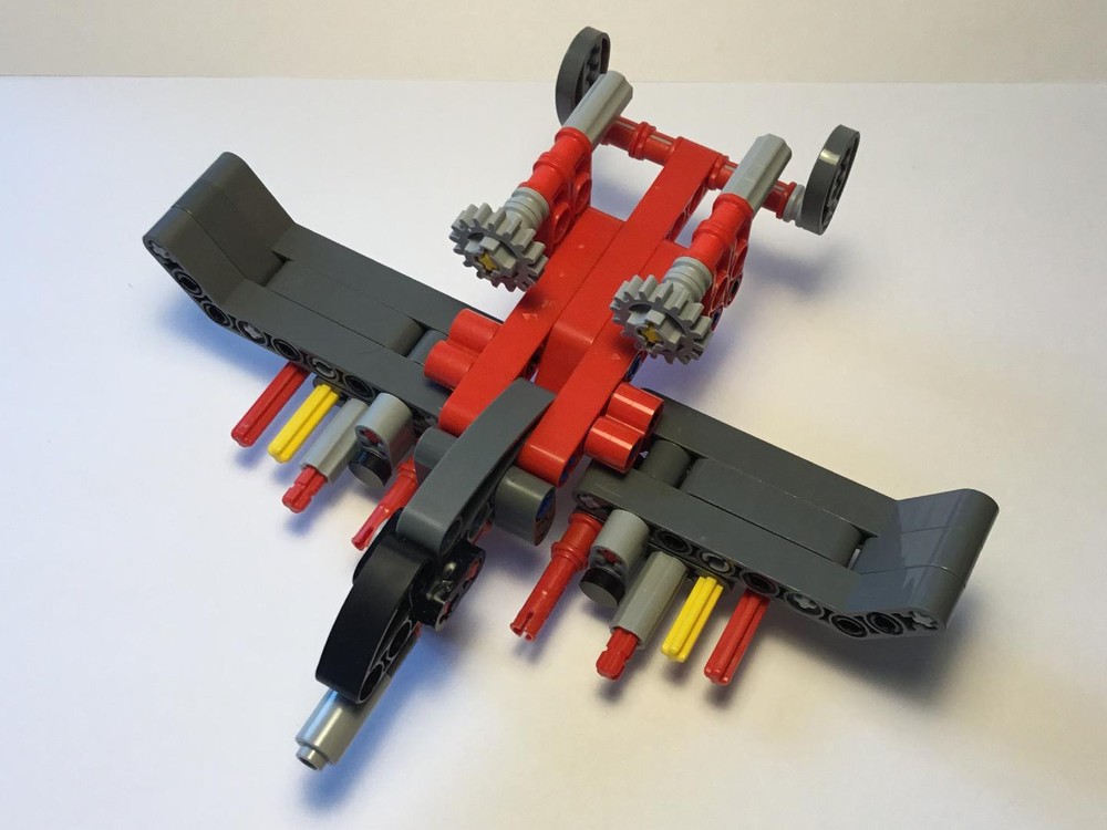 LEGO MOC 2x42132 A-10 Thunderbolt (''Warthog'') by meregt | Rebrickable ...