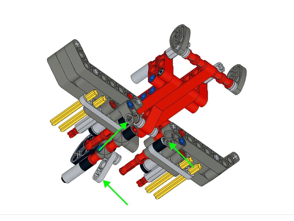 LEGO MOC 2x42132 A-10 Thunderbolt (''Warthog'') by meregt | Rebrickable ...