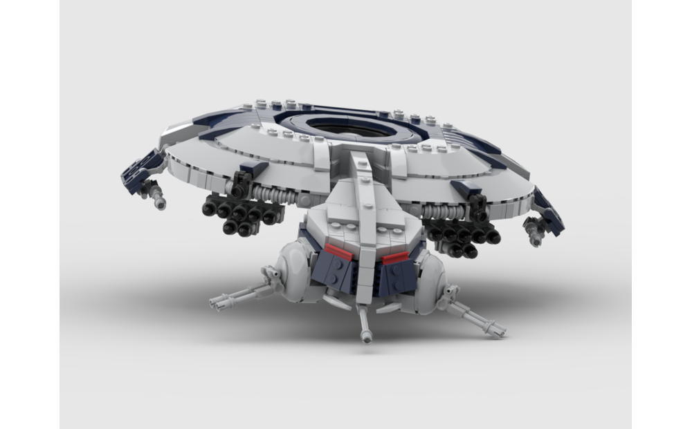 Lego Moc Hmp Droid Gunship By Thelegowolfpack Rebrickable Build