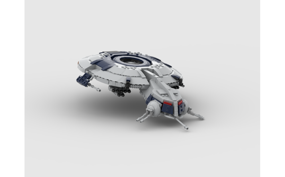 Lego Moc Hmp Droid Gunship By Thelegowolfpack Rebrickable Build