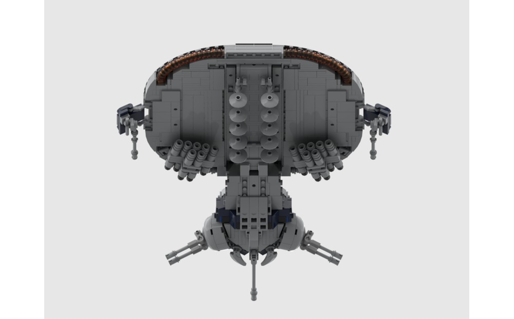 Lego Moc Hmp Droid Gunship By Thelegowolfpack Rebrickable Build