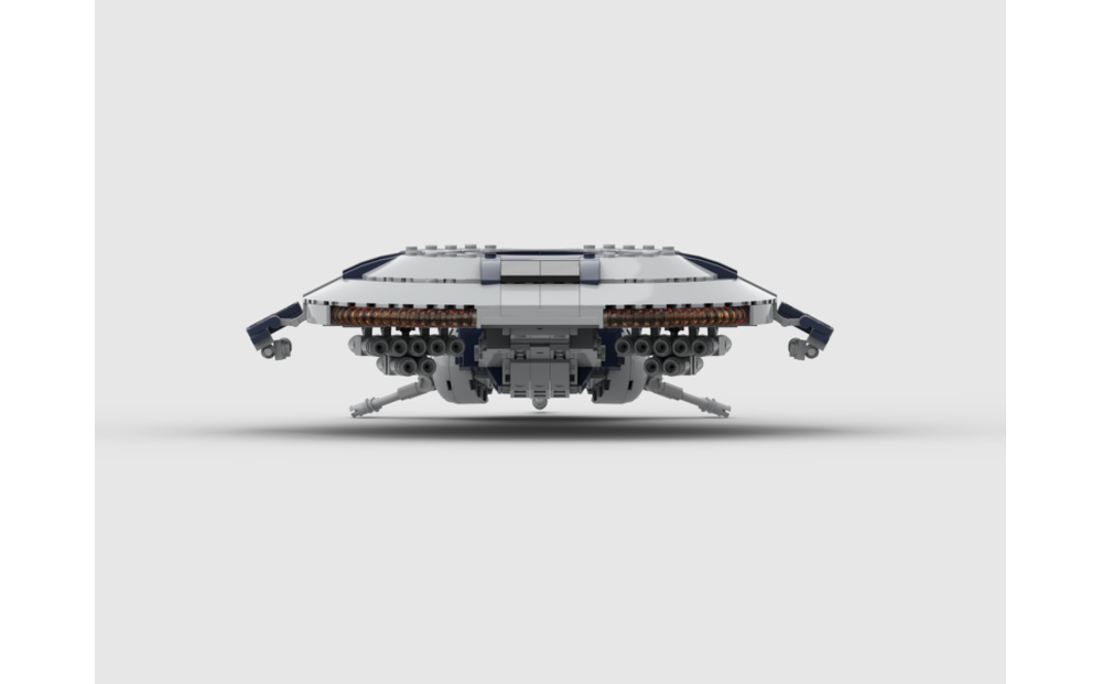 Lego Moc Hmp Droid Gunship By Thelegowolfpack Rebrickable Build