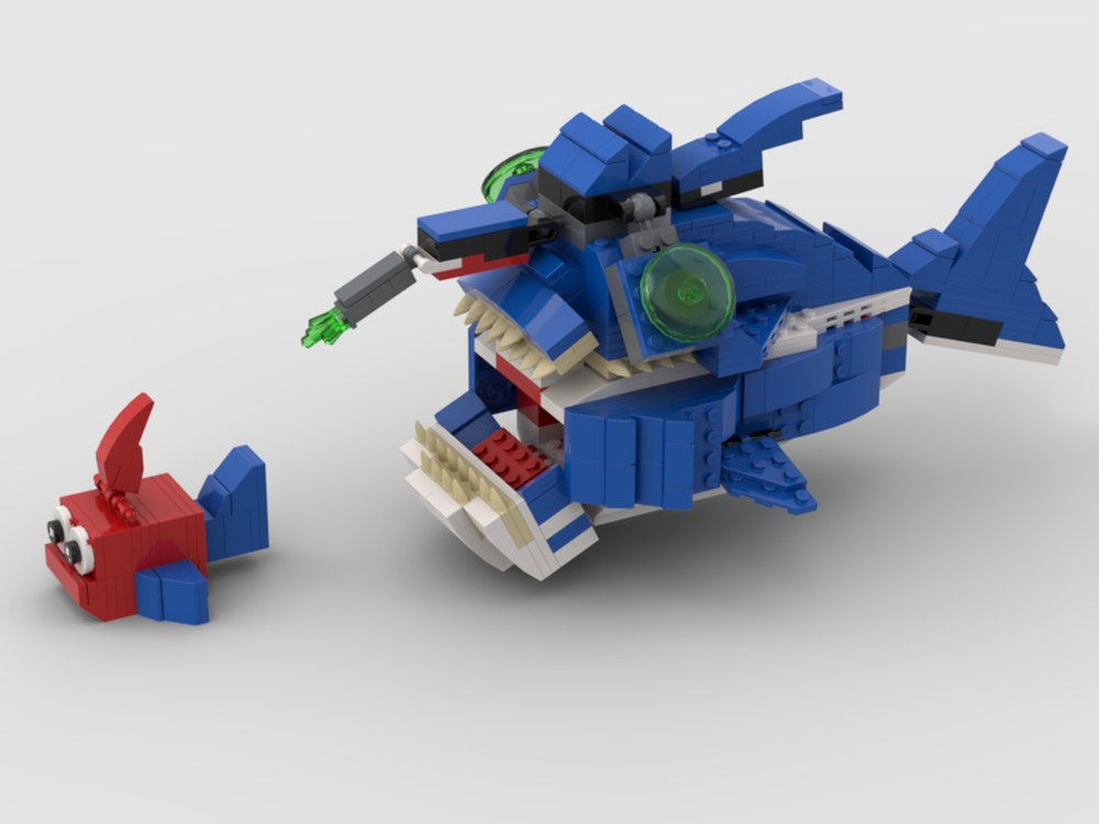 LEGO MOC Deep sea creatures 31088 Angler fish 2:1 scale by bloooop ...