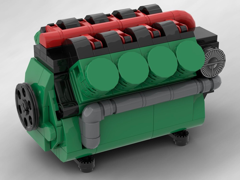 LEGO MOC Marine Diesel Engine by Dongeraldo | Rebrickable - Build with LEGO