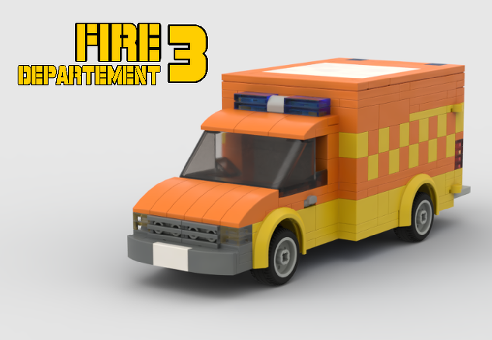 LEGO MOC Hazmat rescue van [ FREE ] by BT_studios | Rebrickable - Build ...