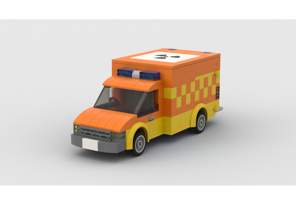 LEGO MOC Hazmat rescue van [ FREE ] by BT_studios | Rebrickable - Build ...