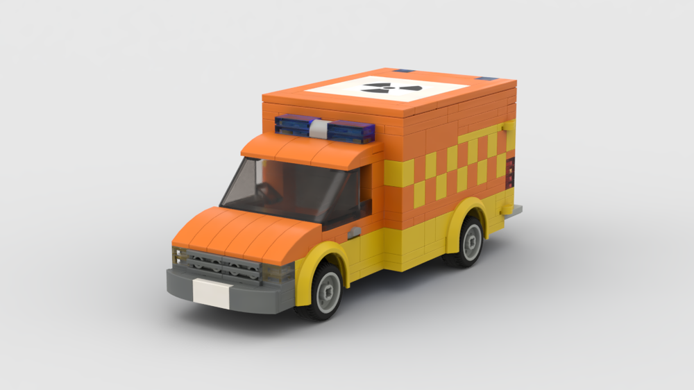 LEGO MOC Hazmat rescue van [ FREE ] by BT_studios | Rebrickable - Build ...