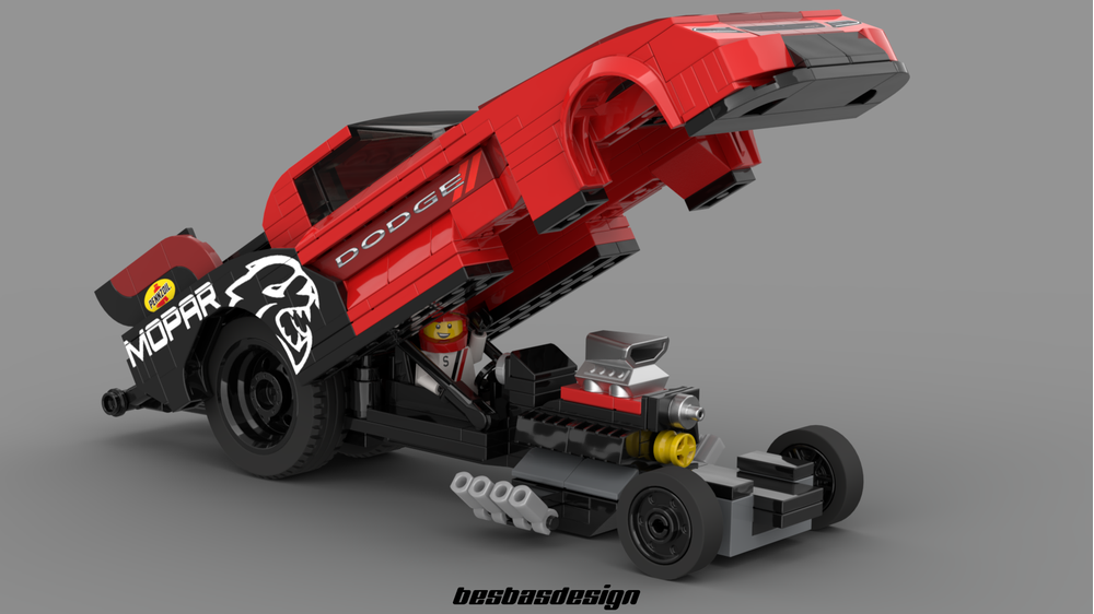 LEGO MOC Funny Cars (4 pack) by besbasdesign | Rebrickable - Build with ...