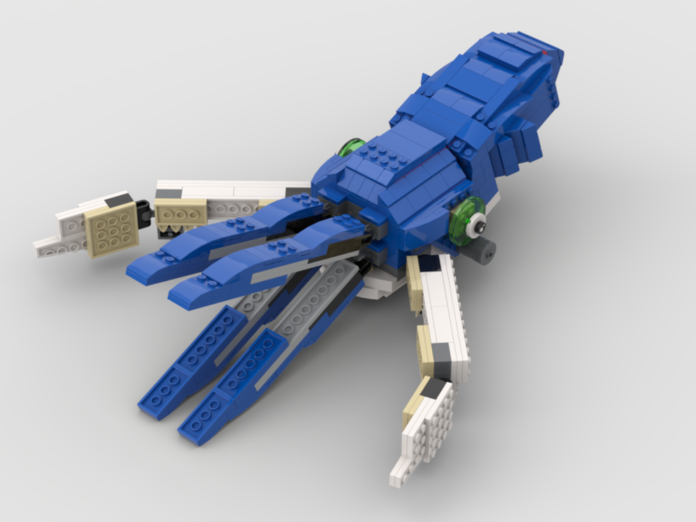 LEGO MOC Deep sea creatures 31088 Squid 2:1 scale by bloooop ...