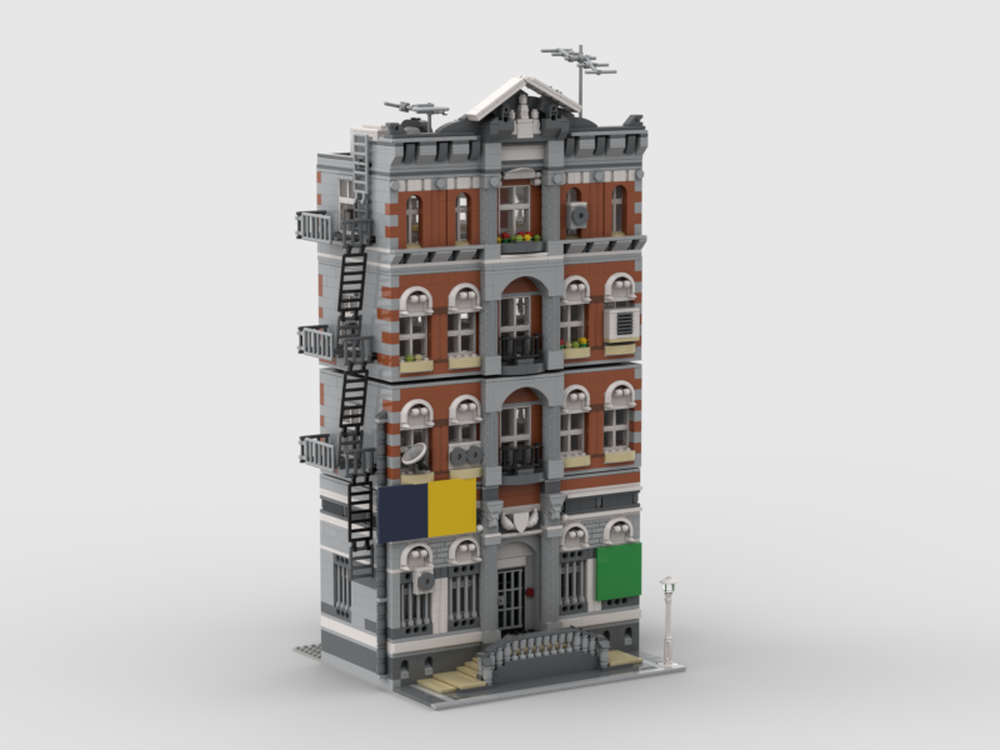 Lego Moc Emmets Apartment By Mrcoolest123 Rebrickable Build With Lego