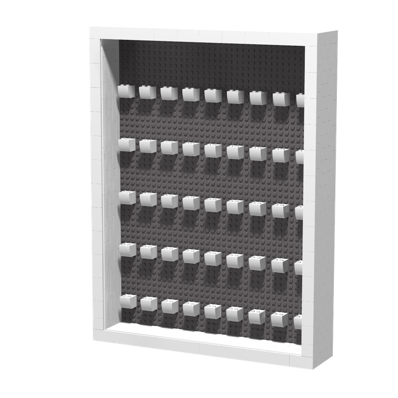 LEGO MOC Dustproof Minifigure Display Frame by Jahn_Janson ...