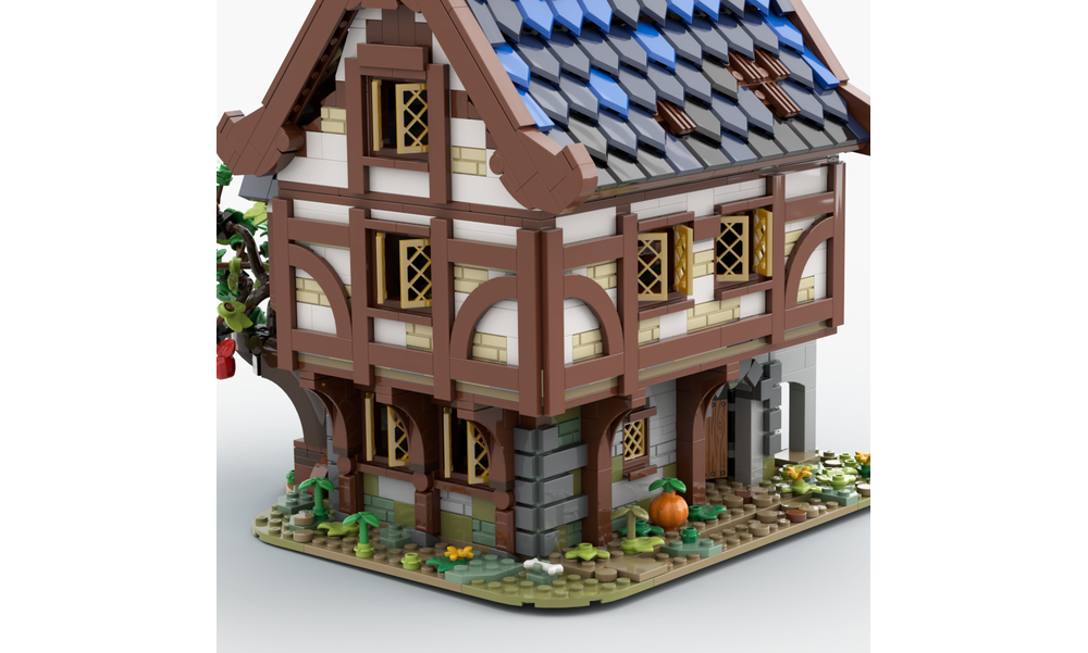 LEGO MOC Medieval Tavern by mikael.holber | Rebrickable - Build with LEGO