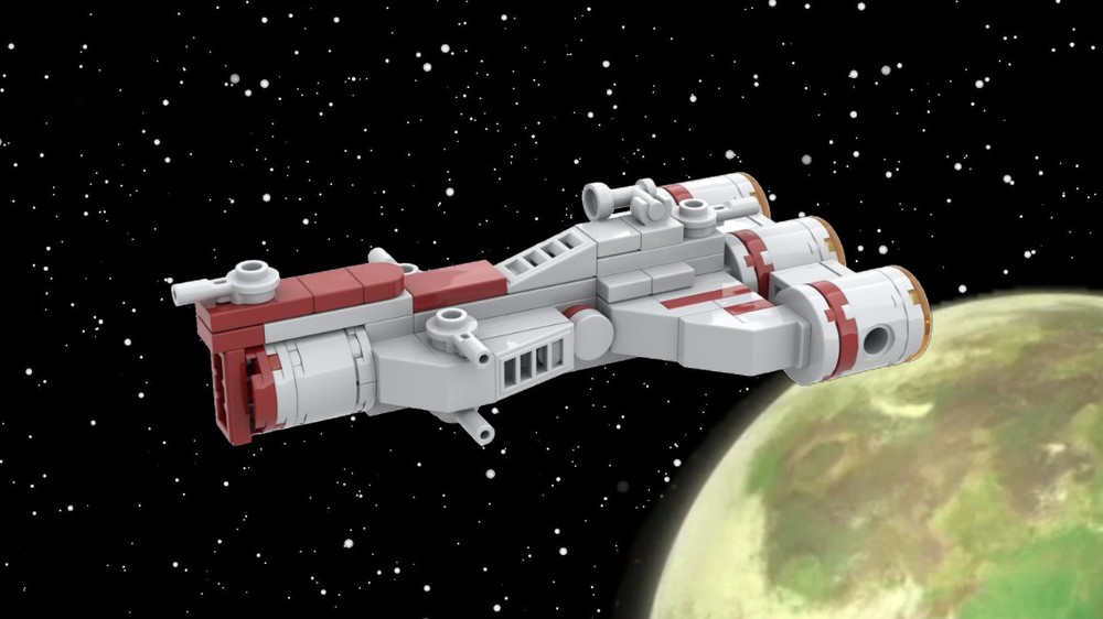 LEGO MOC Republic Frigate (UCS Venator Scale) by Bonsai Bricks ...
