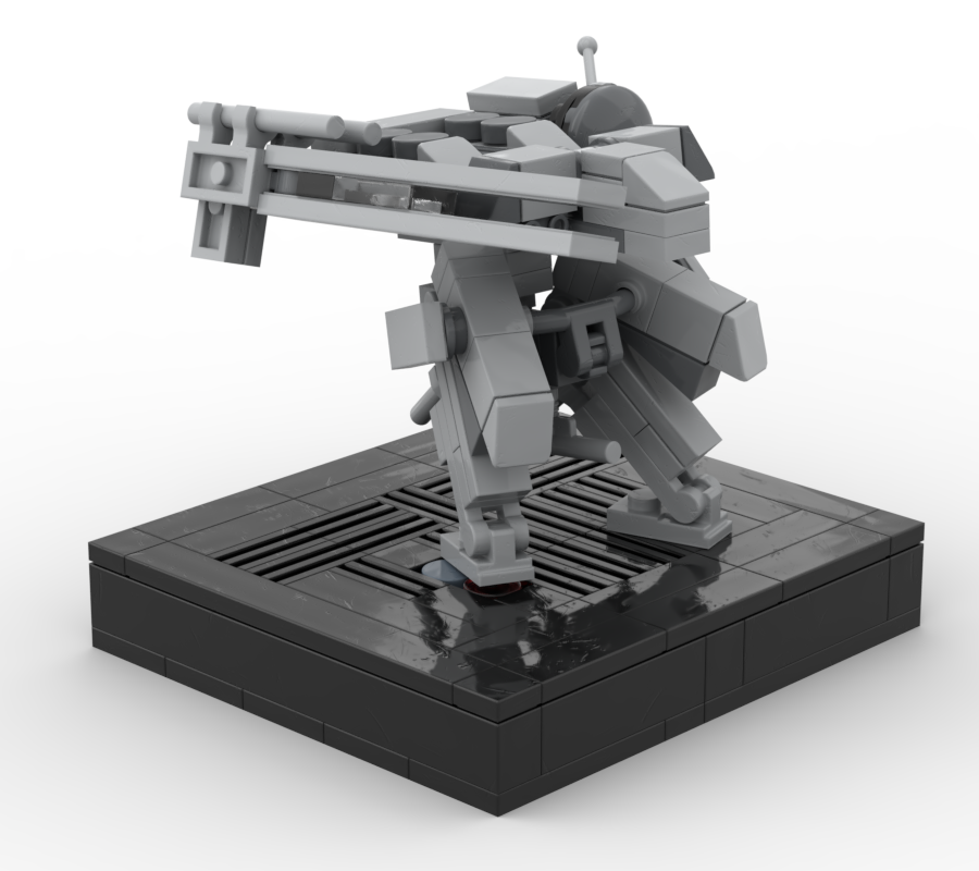 LEGO MOC Metal Gear Solid - Metal Gear Rex Micro Scale [Revisited] by ...