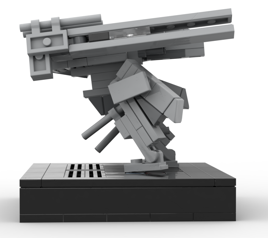 LEGO MOC Metal Gear Solid - Metal Gear Rex Micro Scale [Revisited] by ...