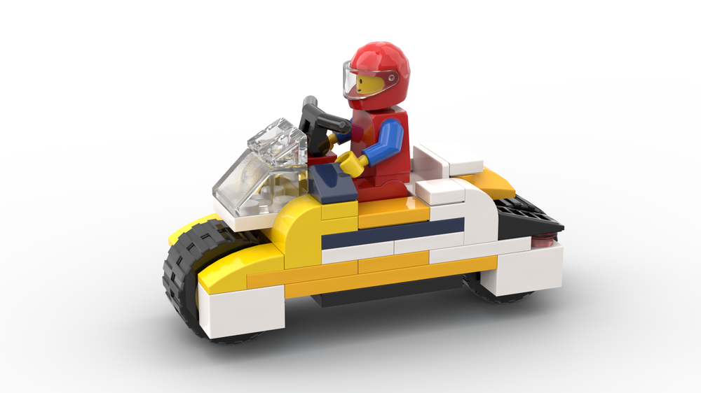 LEGO MOC 11014 Bike by Lenarex | Rebrickable - Build with LEGO