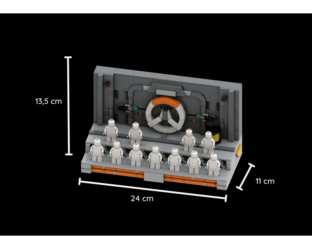 LEGO MOC Overwatch - Minifigures Display Stand by freddiebricks-mocs ...