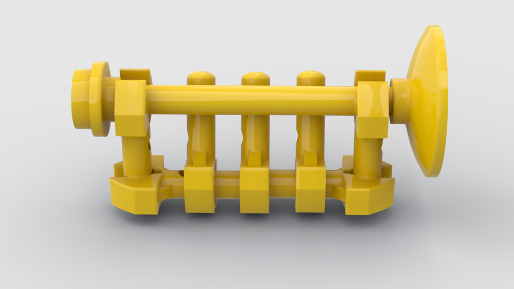 LEGO MOC Lego minifigure trumpet by Tom designs | Rebrickable - Build ...