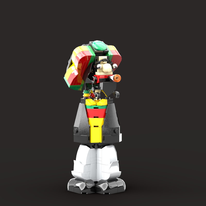 LEGO MOC RASTA MAN by Dbricks238 | Rebrickable - Build with LEGO