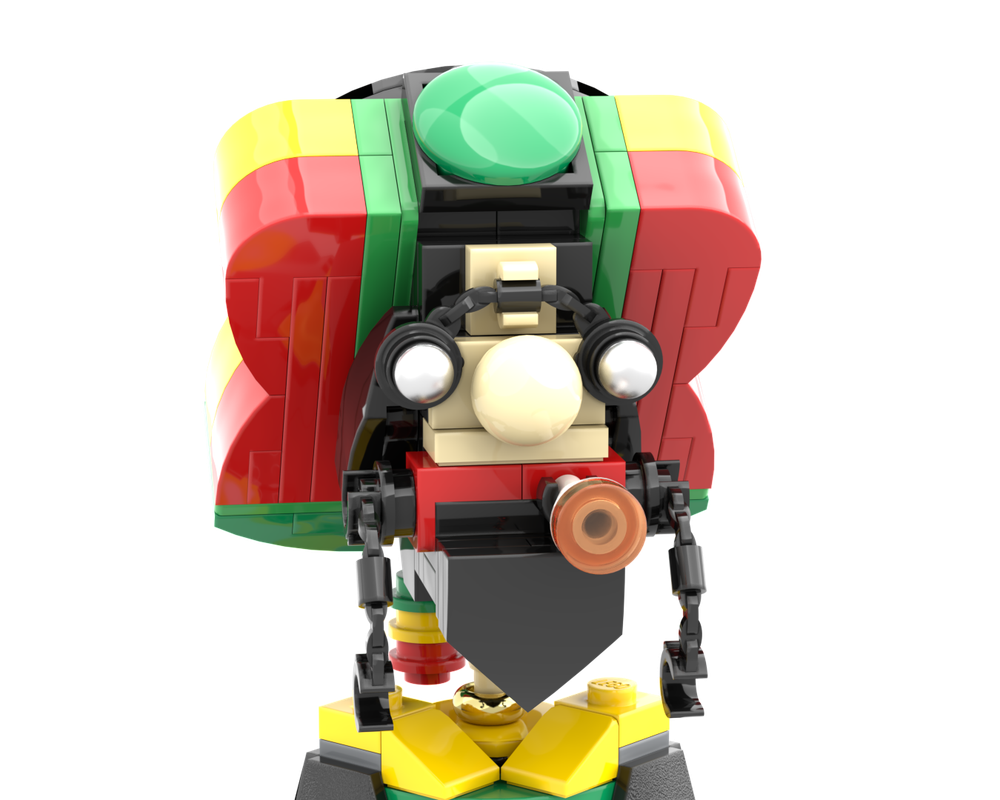LEGO MOC RASTA MAN by Dbricks238 | Rebrickable - Build with LEGO