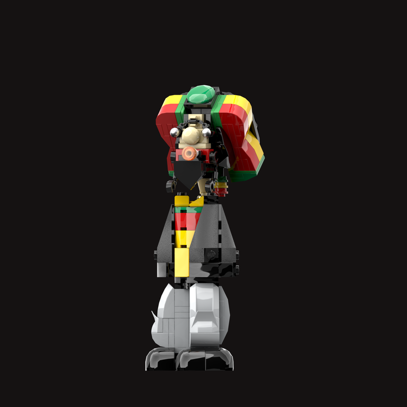 LEGO MOC RASTA MAN by Dbricks238 | Rebrickable - Build with LEGO