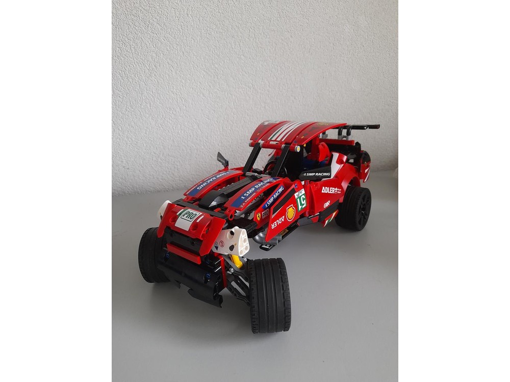 Lego Moc Ferrari Dune Buggy By Reinard Rebrickable Build With Lego