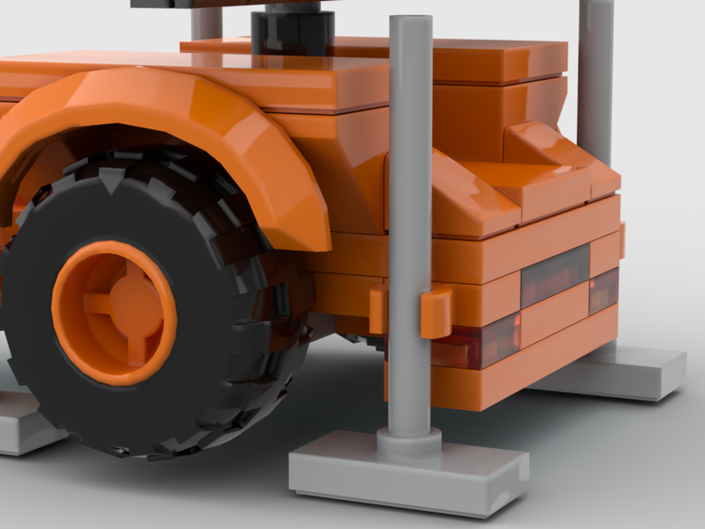 Lego Moc Construction Message Board Trailer By Legoforblockheads