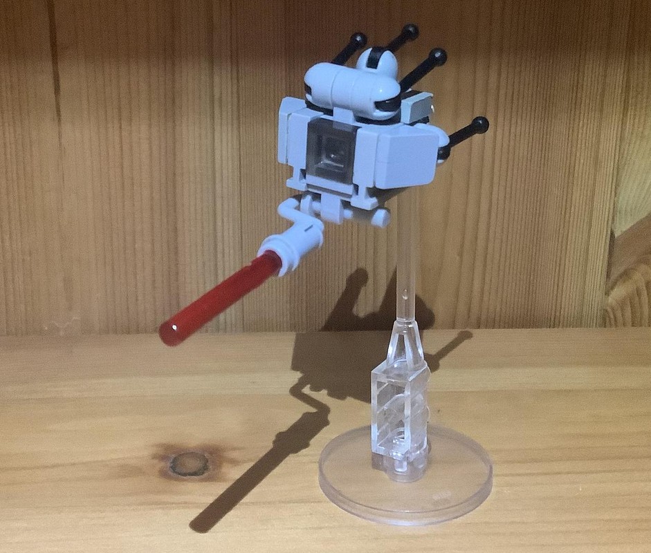 LEGO MOC Fallout Eyebot by EH Cuber | Rebrickable - Build with LEGO