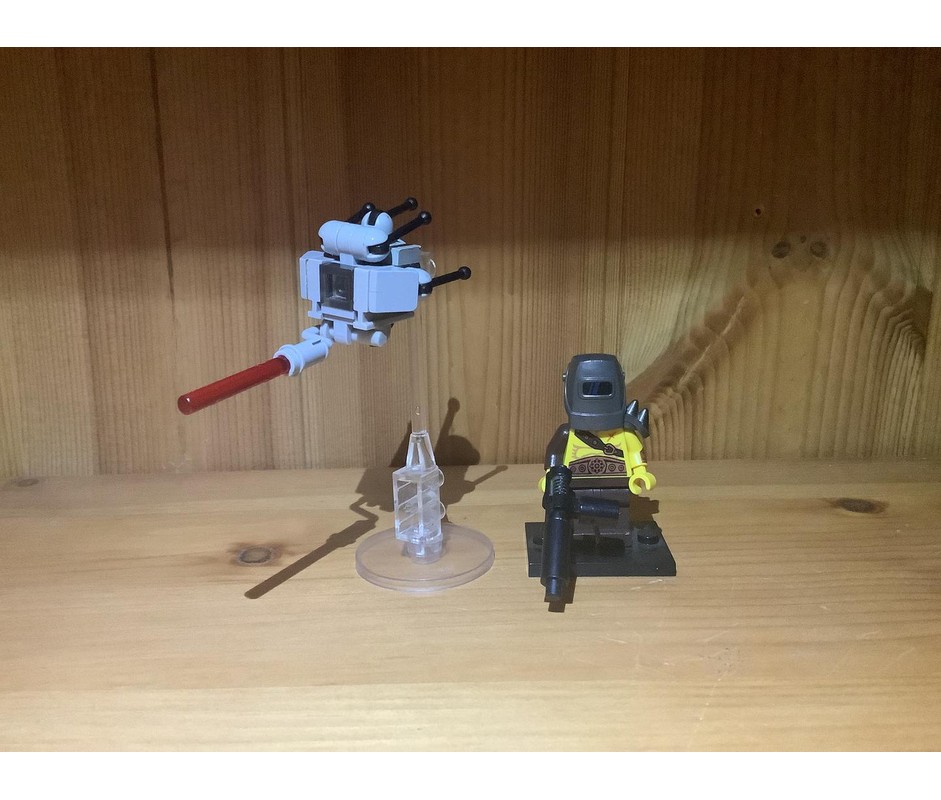 LEGO MOC Fallout Eyebot by EH Cuber | Rebrickable - Build with LEGO