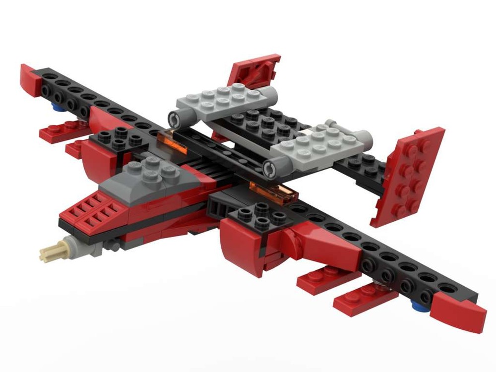 LEGO MOC 31100 A-10 Thunderbolt (''Warthog'') by meregt | Rebrickable ...