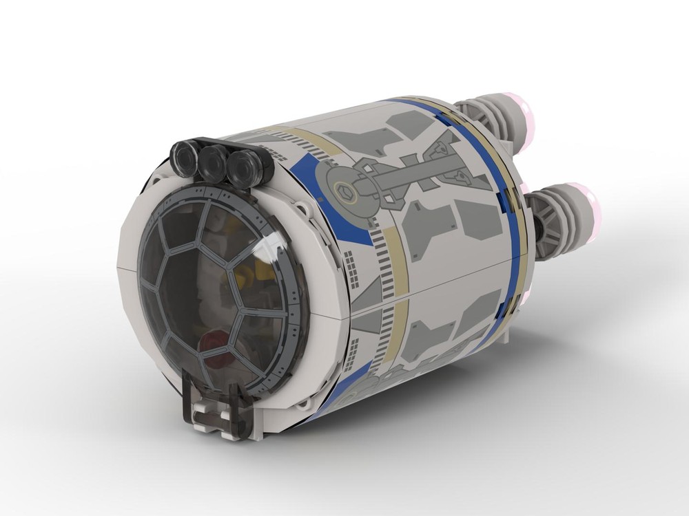 LEGO MOC Upgraded Upgraded Nostalgia: 7106 Droid Escape by Hedu88 ...