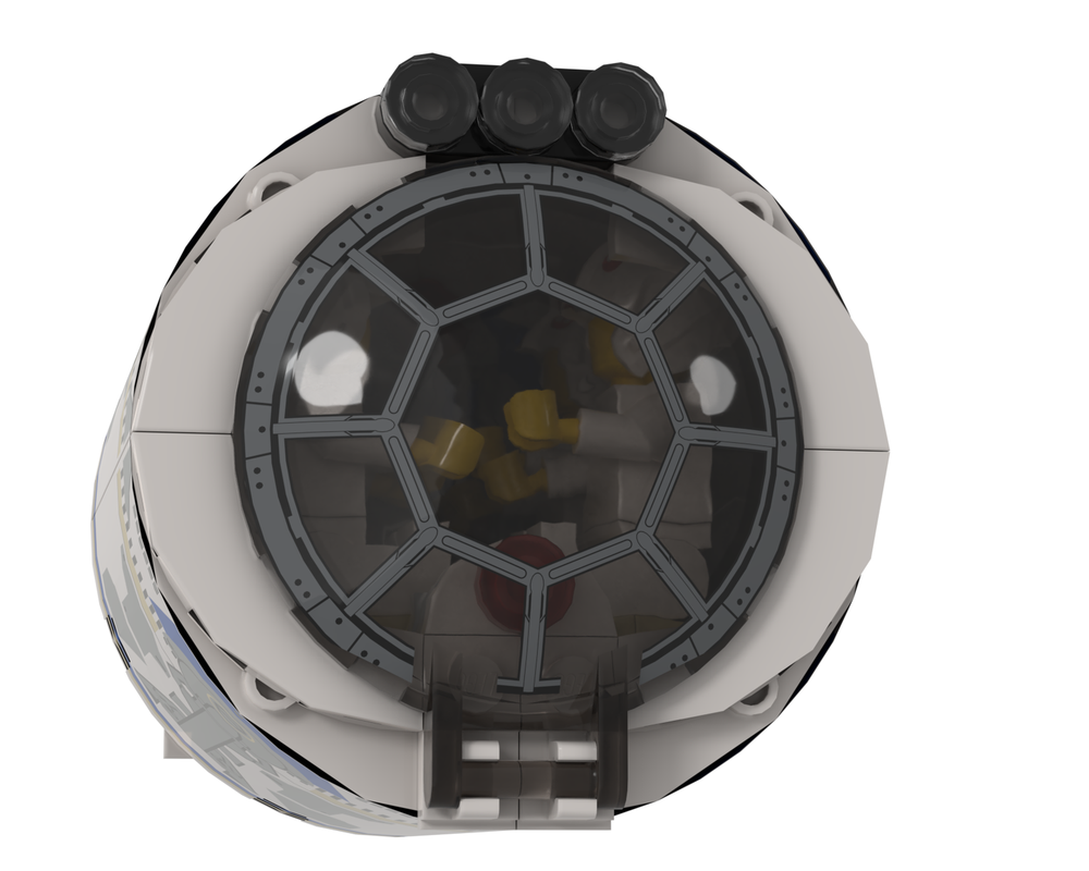 Lego Moc Upgraded Upgraded Nostalgia 7106 Droid Escape By Hedu88