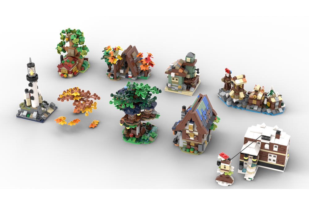 Lego Moc Mini Ideas Collection By Christromans Rebrickable Build