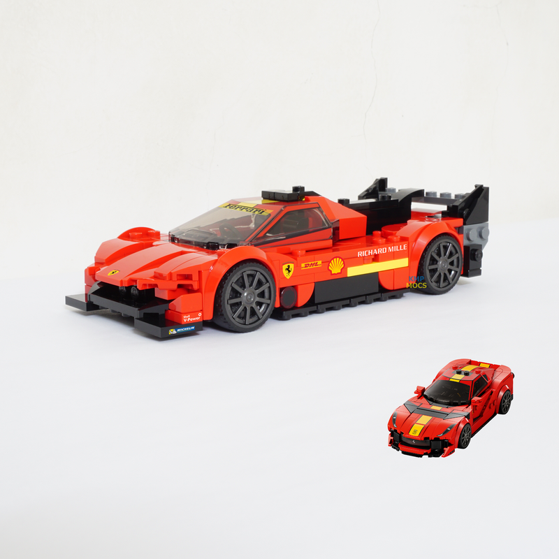 LEGO MOC [Free] 76914 Ferrari 499P by KMPMOCS | Rebrickable - Build ...