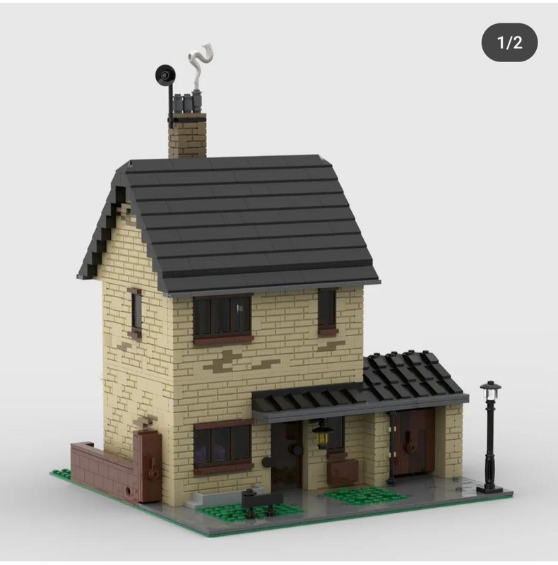 LEGO MOC Privet Drive by PantelisManthos | Rebrickable - Build with LEGO
