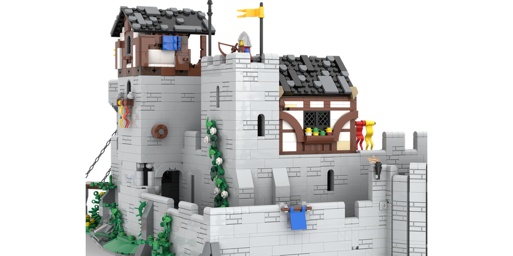 LEGO MOC Rodenstein Castle from 10305 Western Part by evilMedieval ...