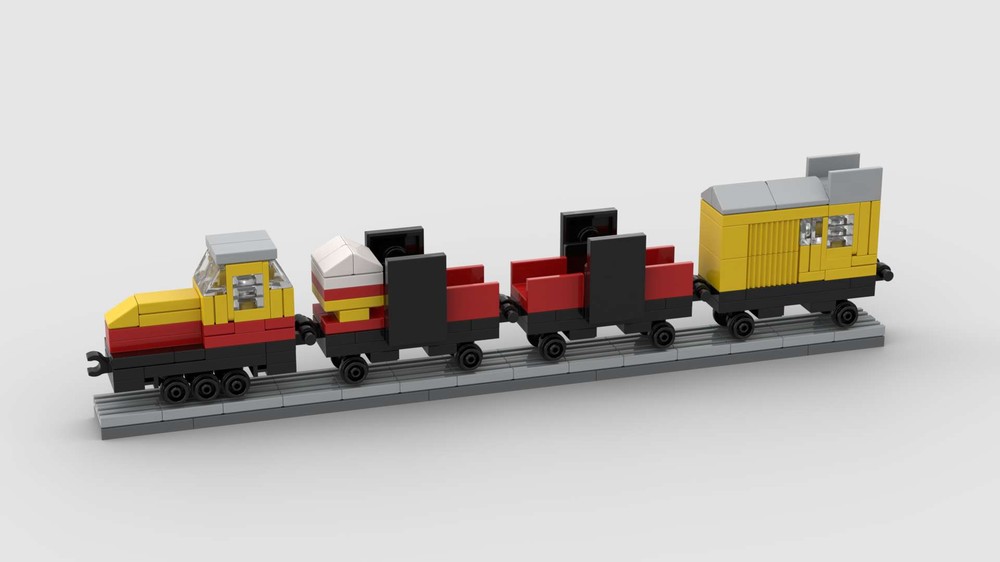 LEGO MOC Lego 7735 Train 12V Minibuild by mfoitzik | Rebrickable ...