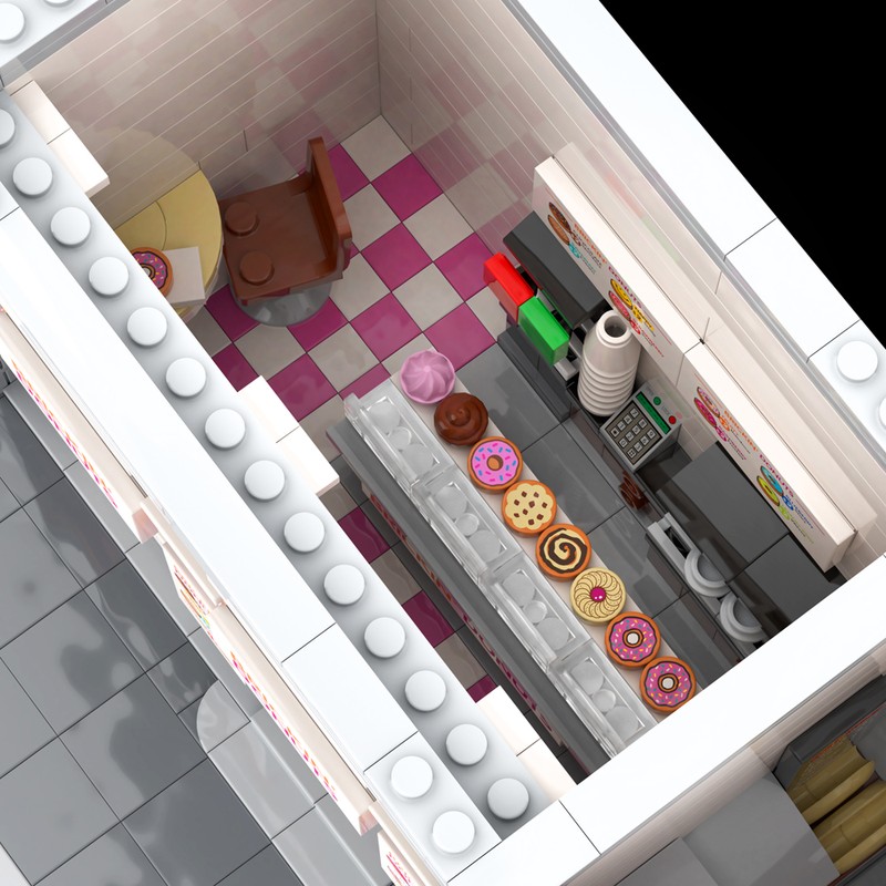 LEGO MOC Hot Dogs and Donuts by PriBri | Rebrickable - Build with LEGO