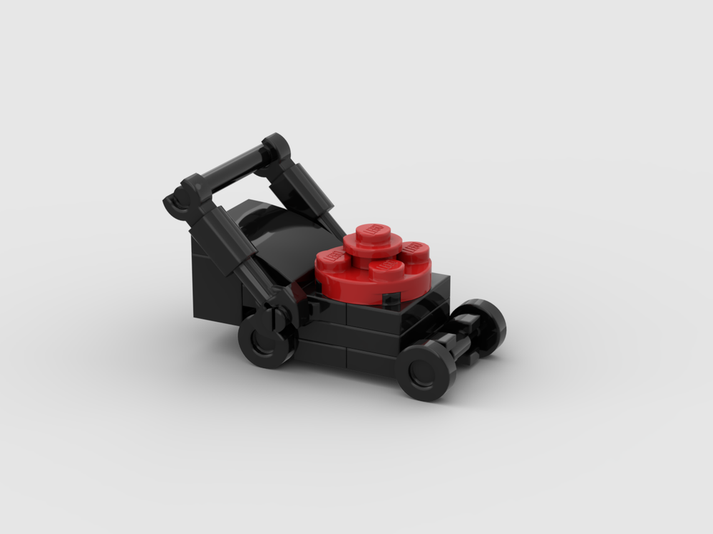 LEGO MOC Lawnmower (minifig scale) by AndrewG123 | Rebrickable - Build ...