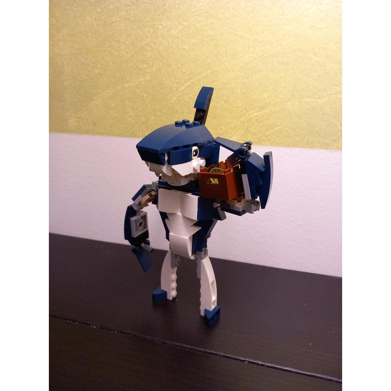 LEGO MOC Gym Shark by Eclipse_ | Rebrickable - Build with LEGO