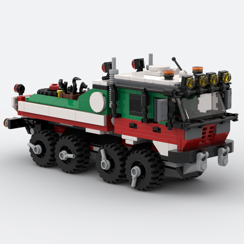 LEGO MOC 8x8 Trial Truck by Wacky | Rebrickable - Build with LEGO