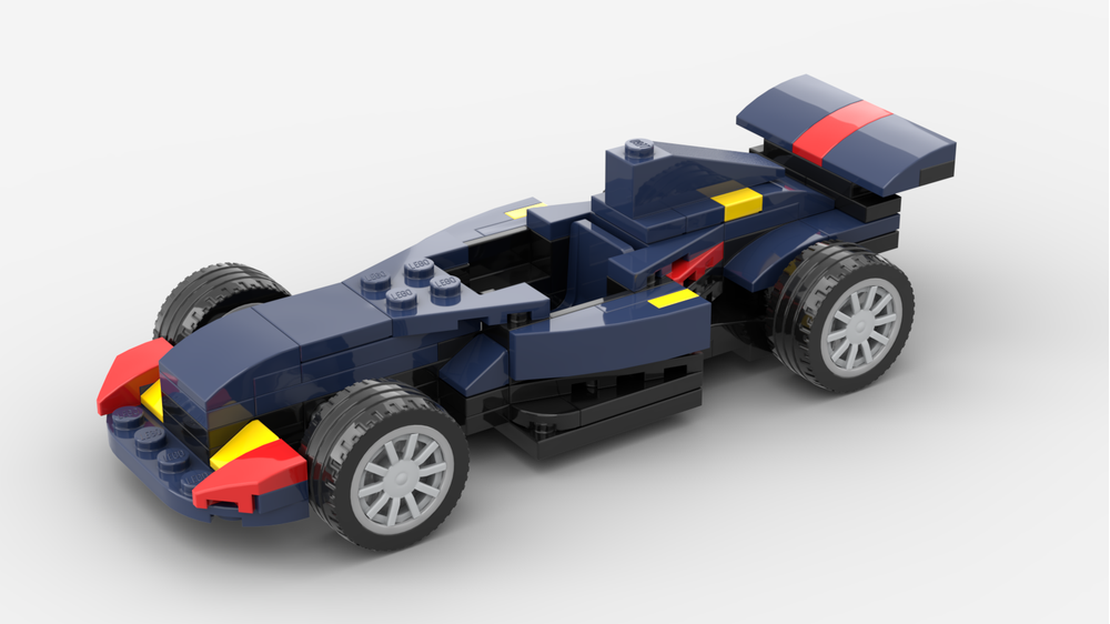 LEGO MOC-162623 Small F1 Cars (McLaren, Ferrari, Mercedes, Red Bull) by ...